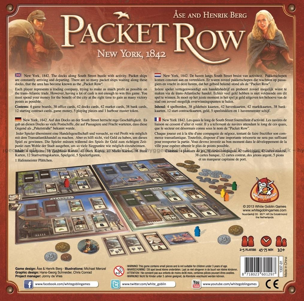 Köp Packet Row billigt hos Boardgamer. Skickar alla vardagar ...