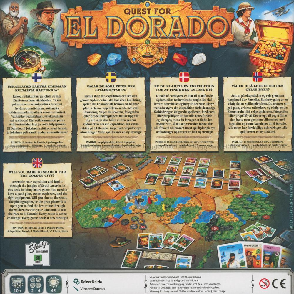 Köp Quest for El Dorado här! Frakt 79 kr.