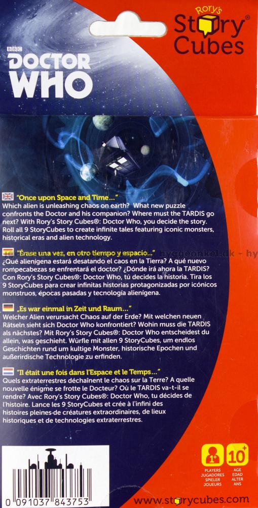 Köp Rory's Story Cubes: Doctor Who billigt. - 091037843753 UDGÅET!!!