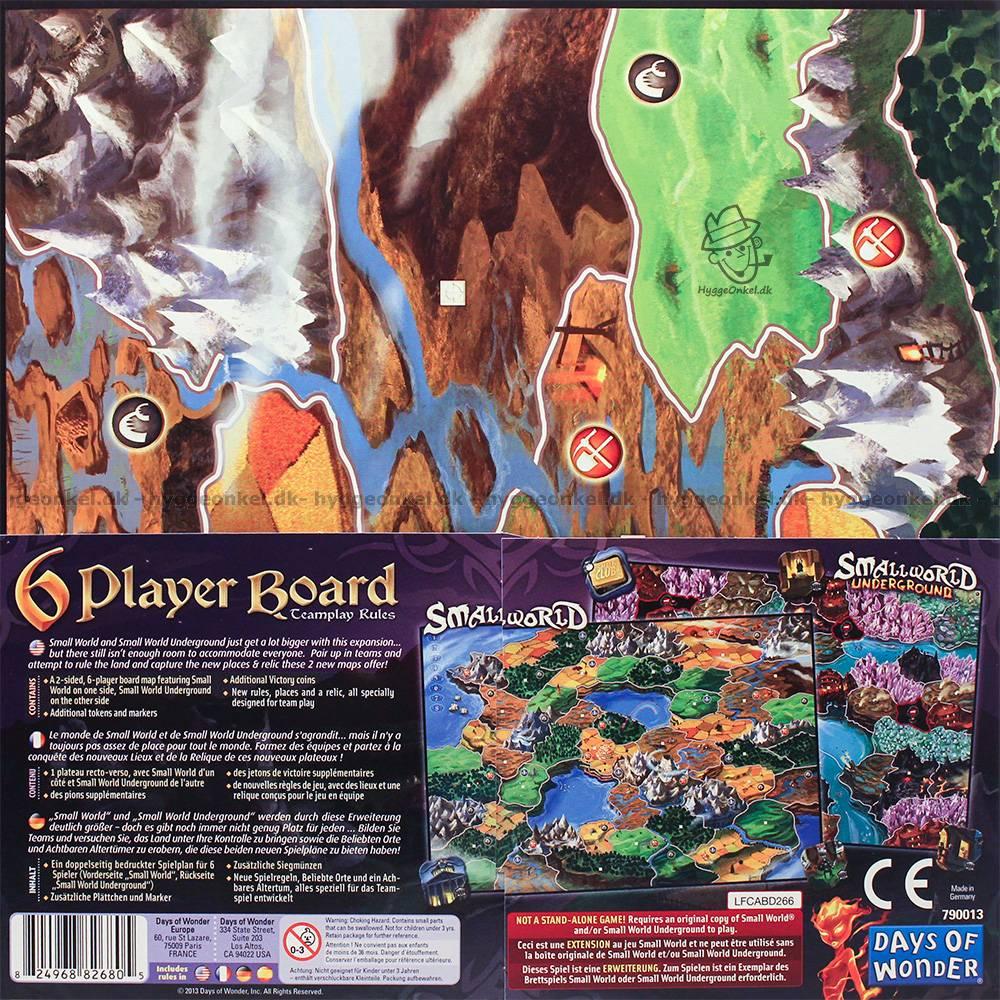 Köp Small World - 6 spelare billigt på nätet. - 824968826805 UDGÅET!!!